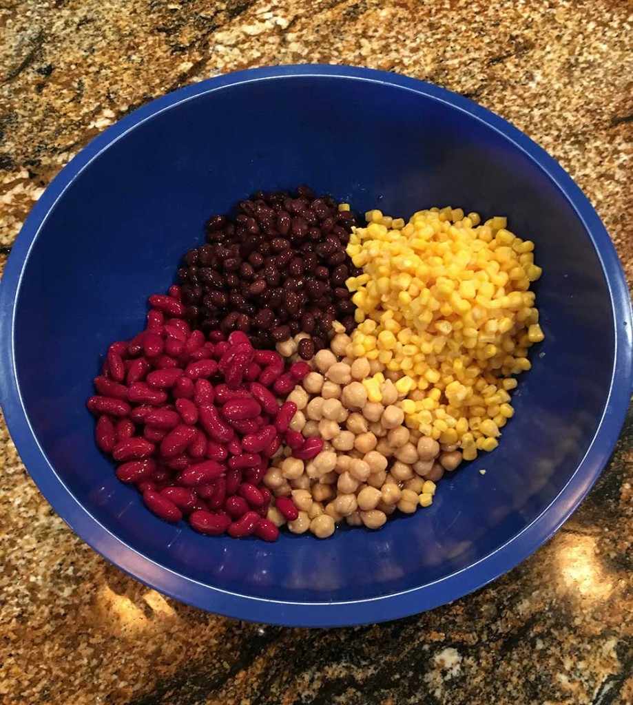 Confetti Bean Salad | Samantha Busch